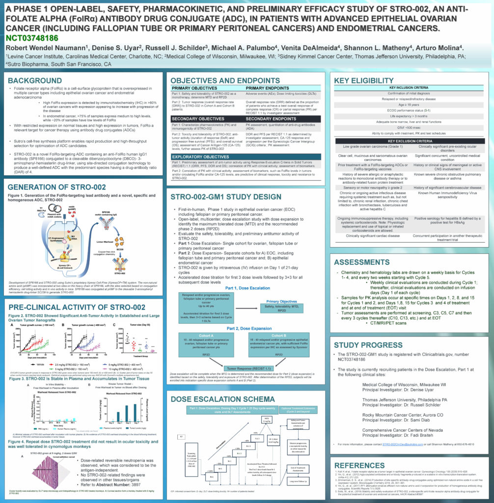 American Association for Cancer Research (AACR) 2019 – STRO-002 Poster ...