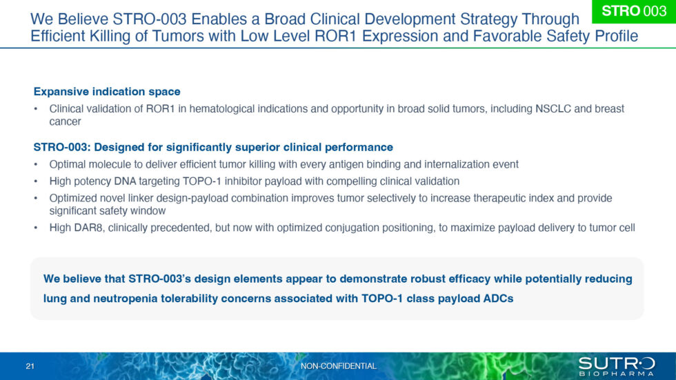 Corporate Presentation | Sutro Biopharma, Inc.
