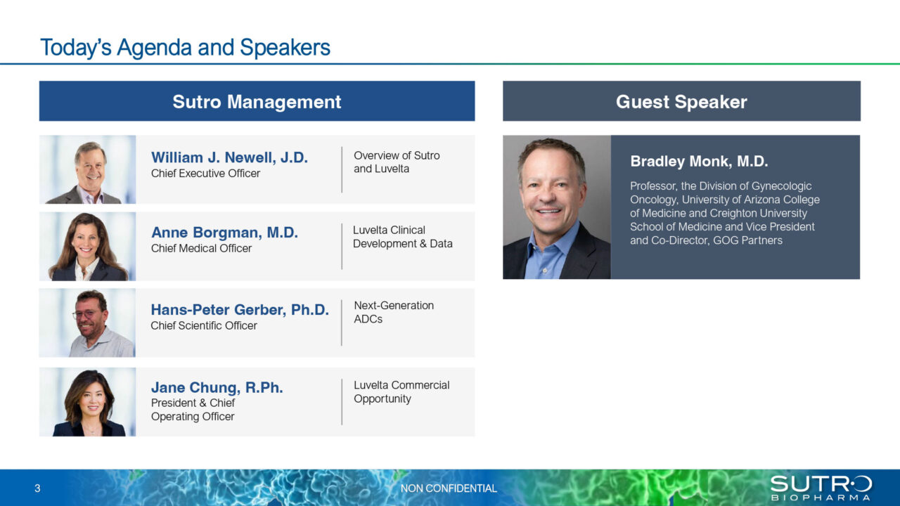 Luvelta Forum – Presentation | Sutro Biopharma, Inc.